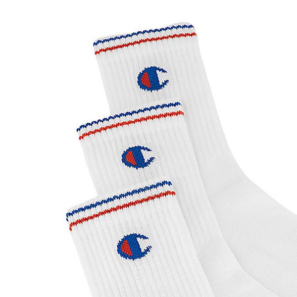 3PK CREW SOCKS Chaussettes homme CHAMPION – Intersport Reunion